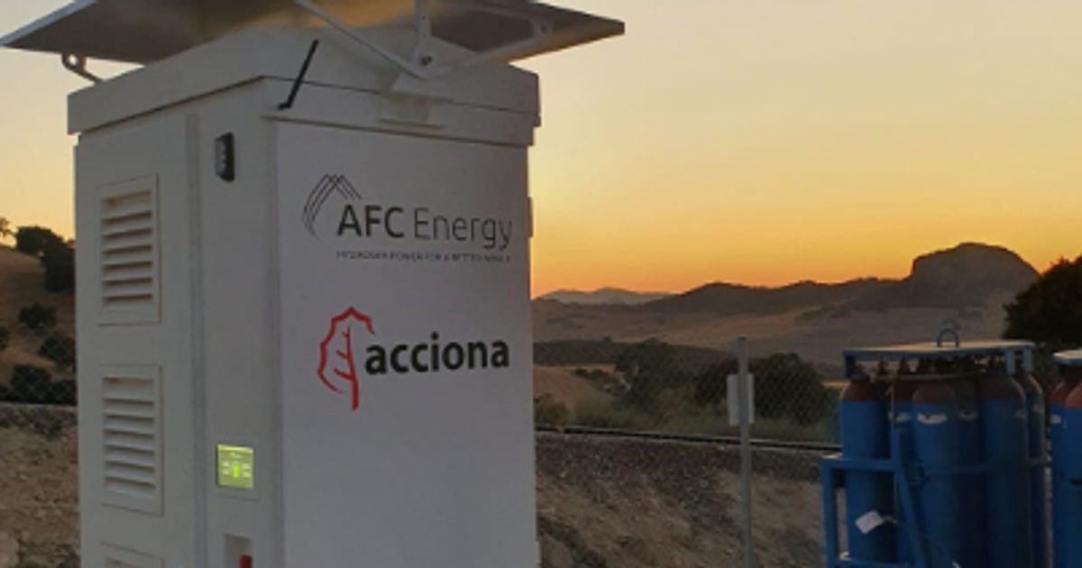 Speedy Hire and AFC Energy launch off-grid hydrogen plant hire joint ...