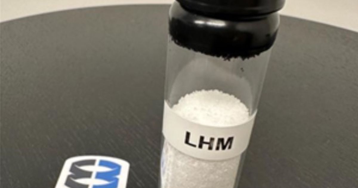 E3 Lithium announces company has produced pure battery quality Lithium ...