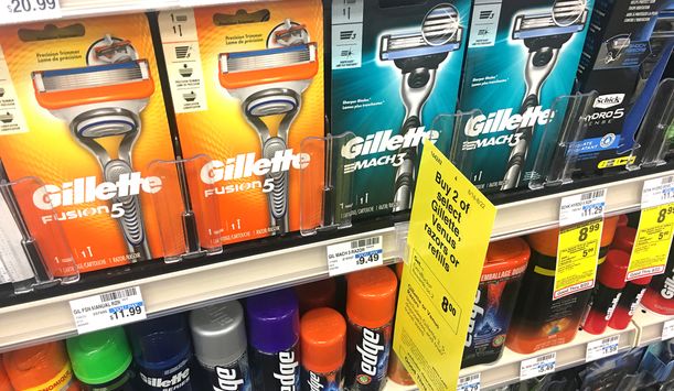 Procter & Gamble flags charges of up to $2.5B due to Gillette ...