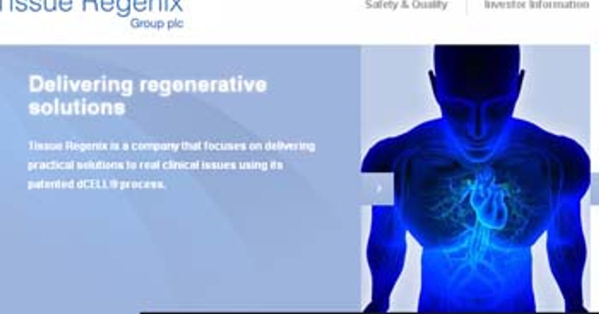 Tissue Regenix dCELL heart valve study to feature at Royal Society ...